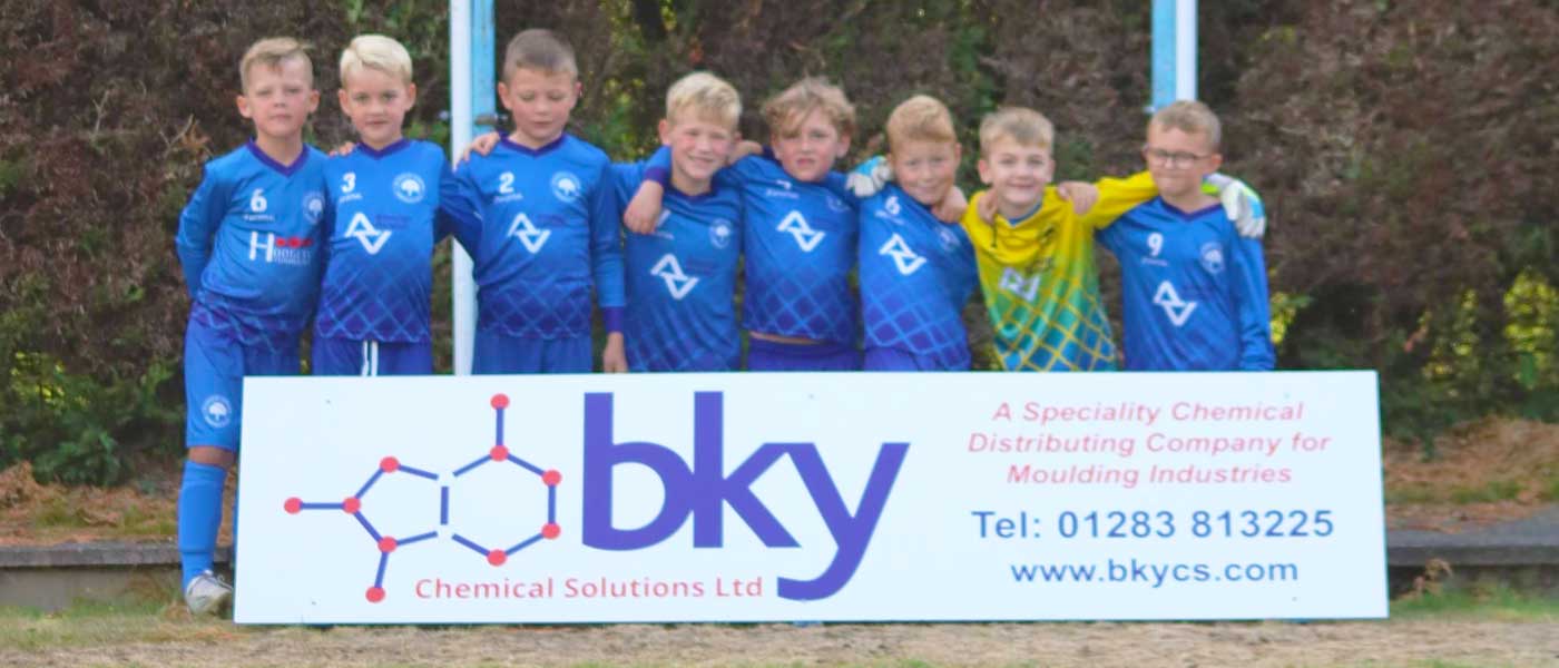 BKY sponsor Overseal Juniors FC - BKY Chemical Solutions Ltd